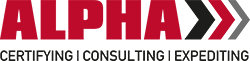 ALPHA - Certifying | Consulting | Expediting